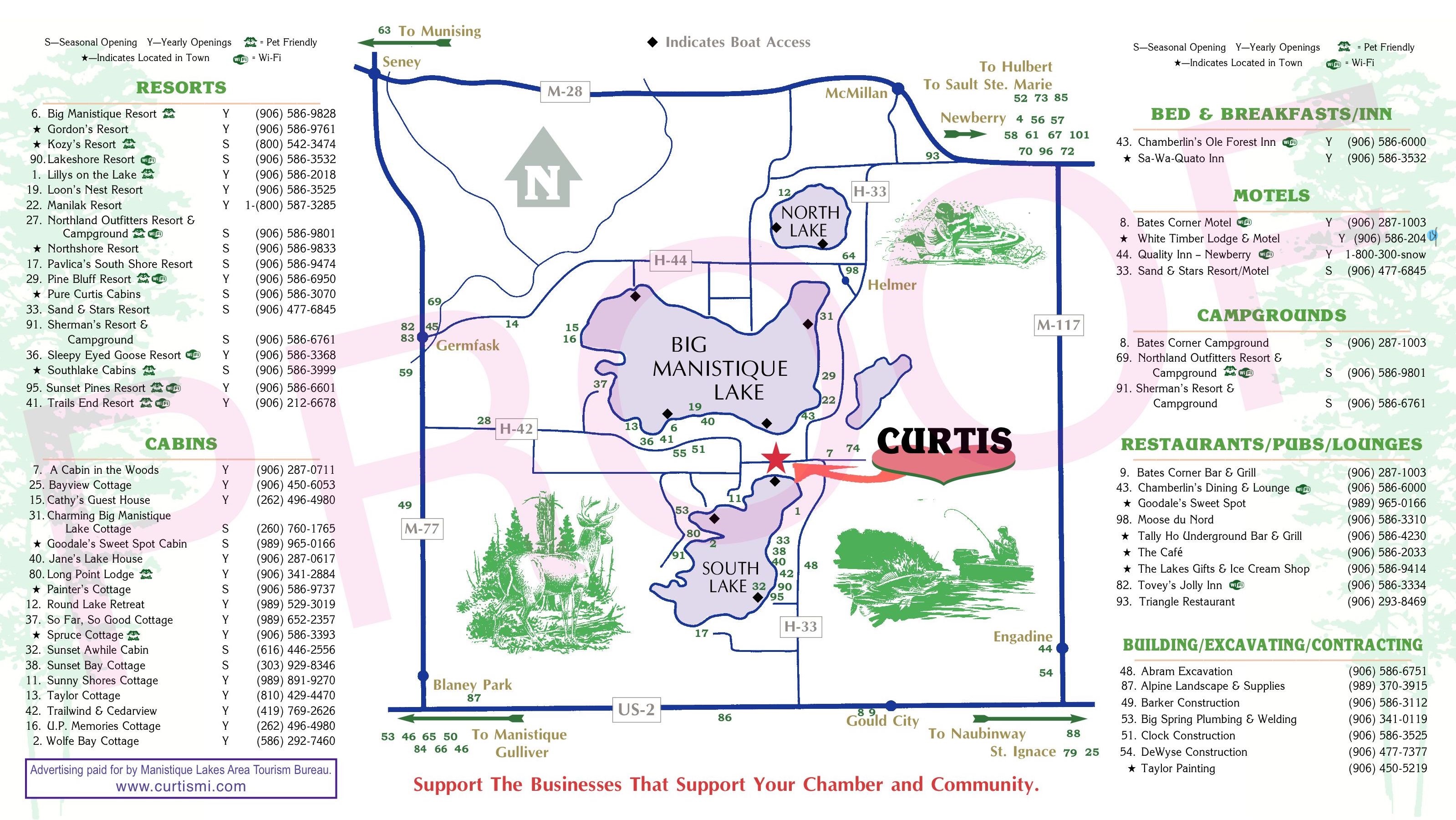 Curtis Michigan Area Chamber of Commerce